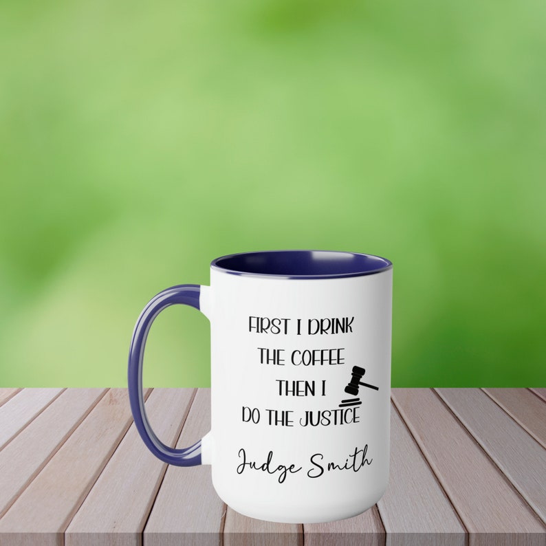 Personalized Gift for Judge Coffee Mug for Boss Christmas Gift for ...