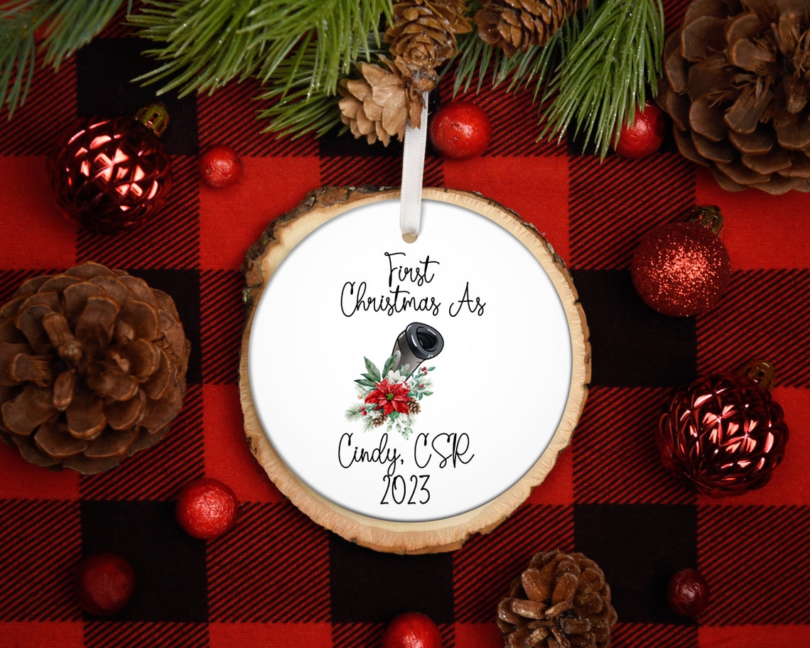 Court Reporter Christmas Gift - Custom Voice Writer Student Ornament ...