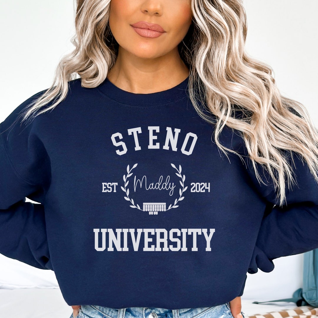 Personalized Court Reporter Sweatshirt for Stenographer Shirt for Court ...