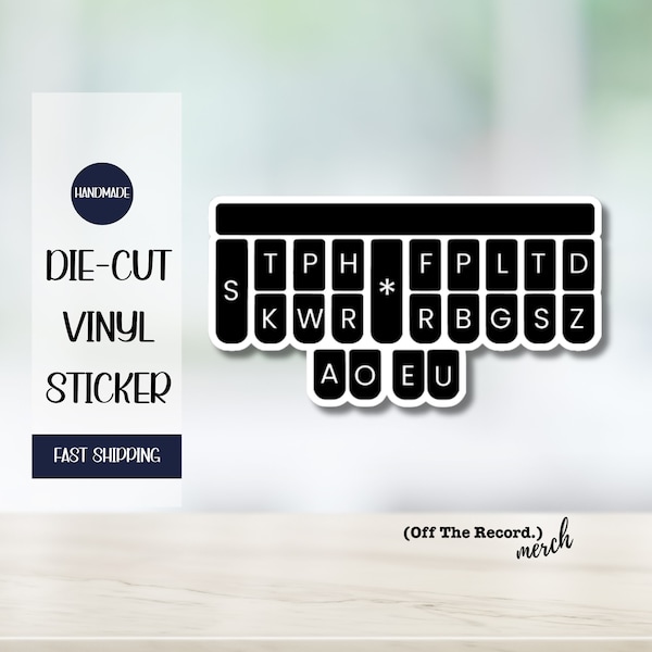 Keyboard Stickers - Etsy