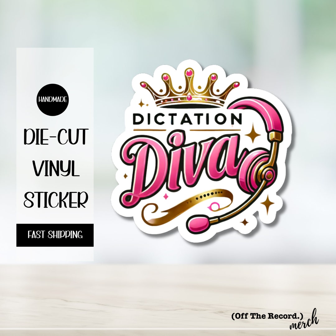 Captioner Gift for Captioner Funny Sticker for Voicewriter Gift for ...