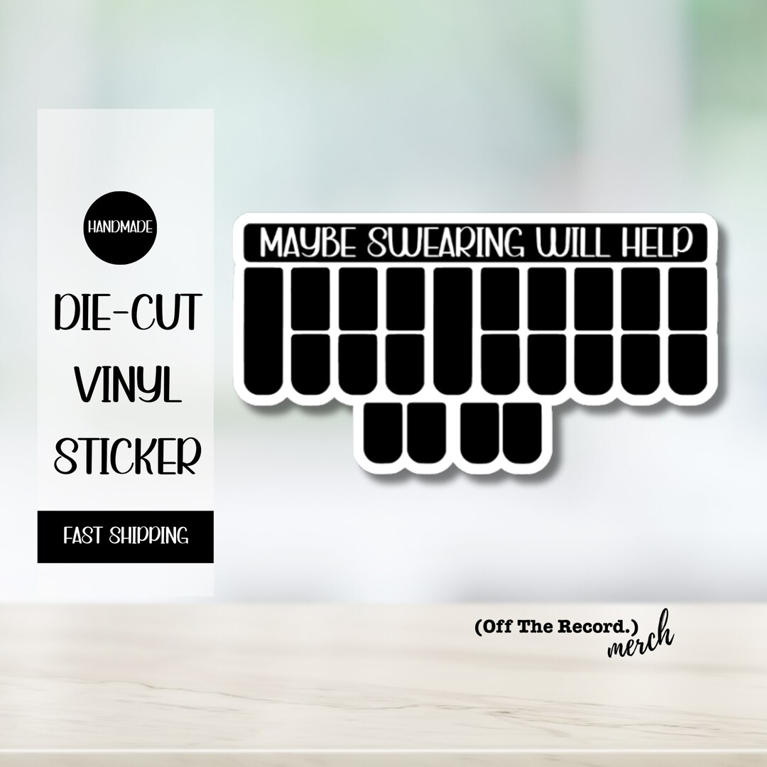 Funny Court Reporting Student Motivational Sticker, Gift for Court ...