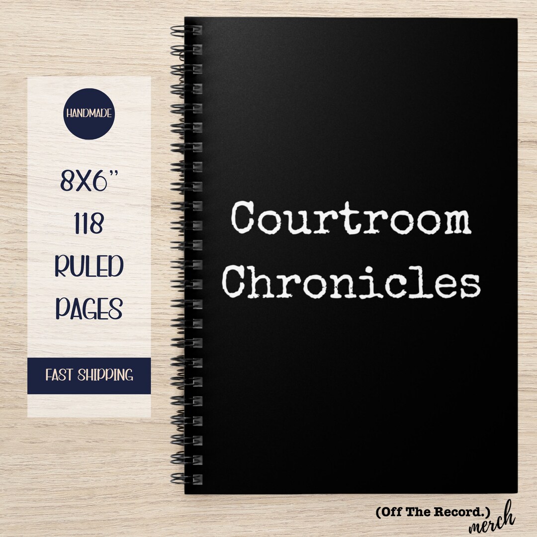 Gifts for Judge Notebook for Judge Birthday Gift for Newly Elected ...