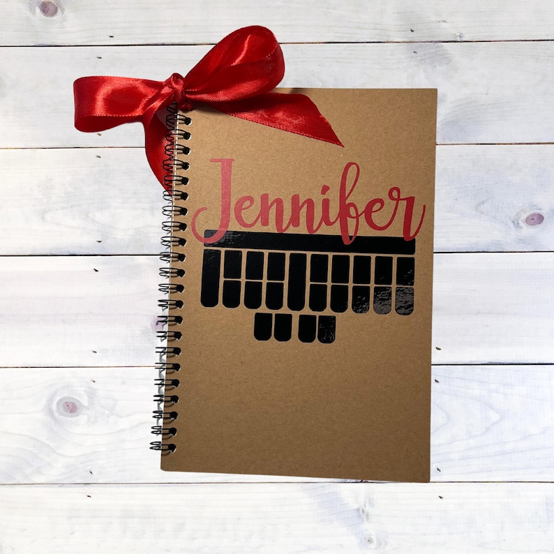 Gift for Court Reporter Journal for Stenographer Personalized Notebook ...