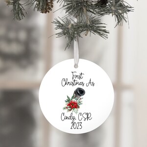 Court Reporter Christmas Gift - Custom Voice Writer Student Ornament ...