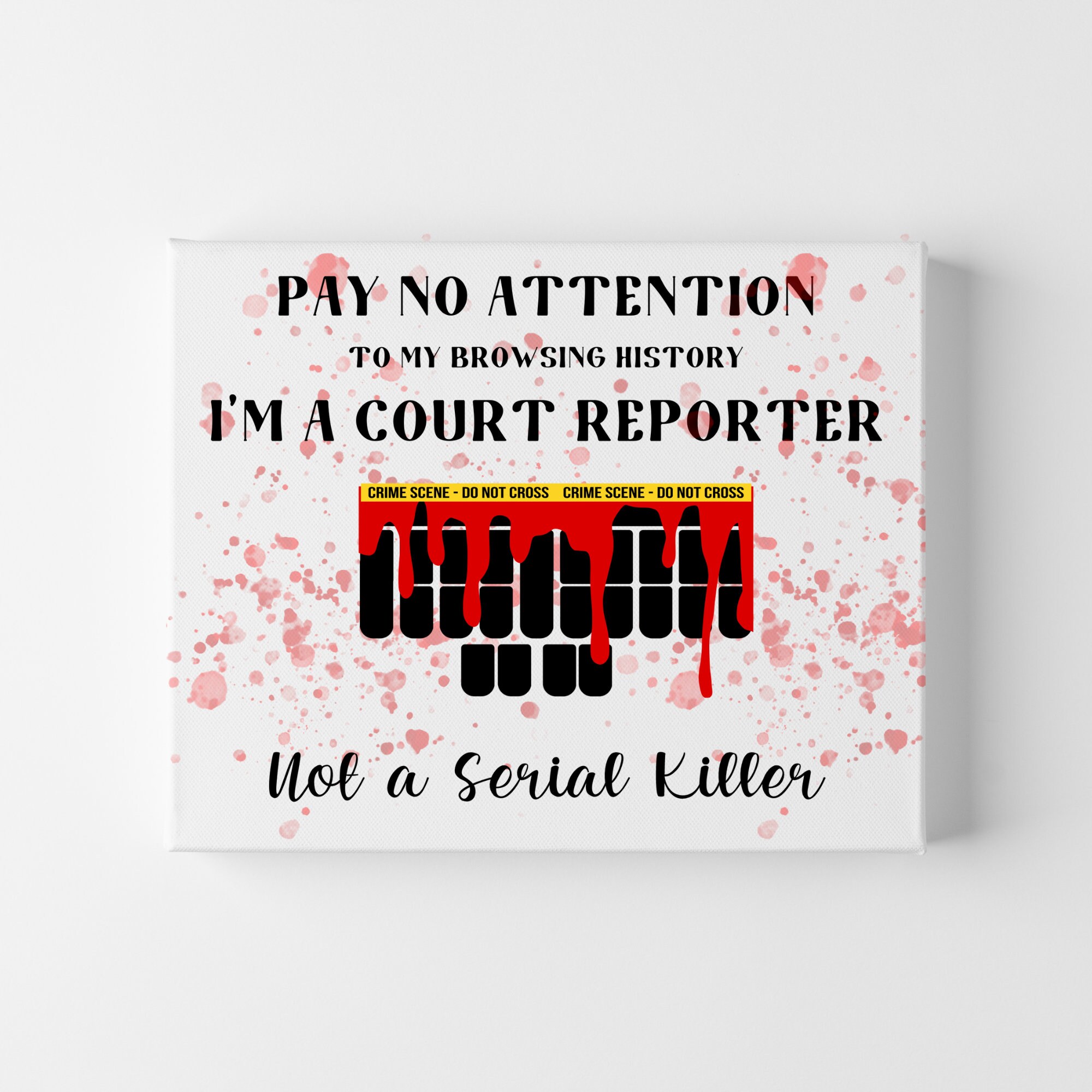 Court Reporter Wall Decor for Stenographer Office Accessories for Steno ...