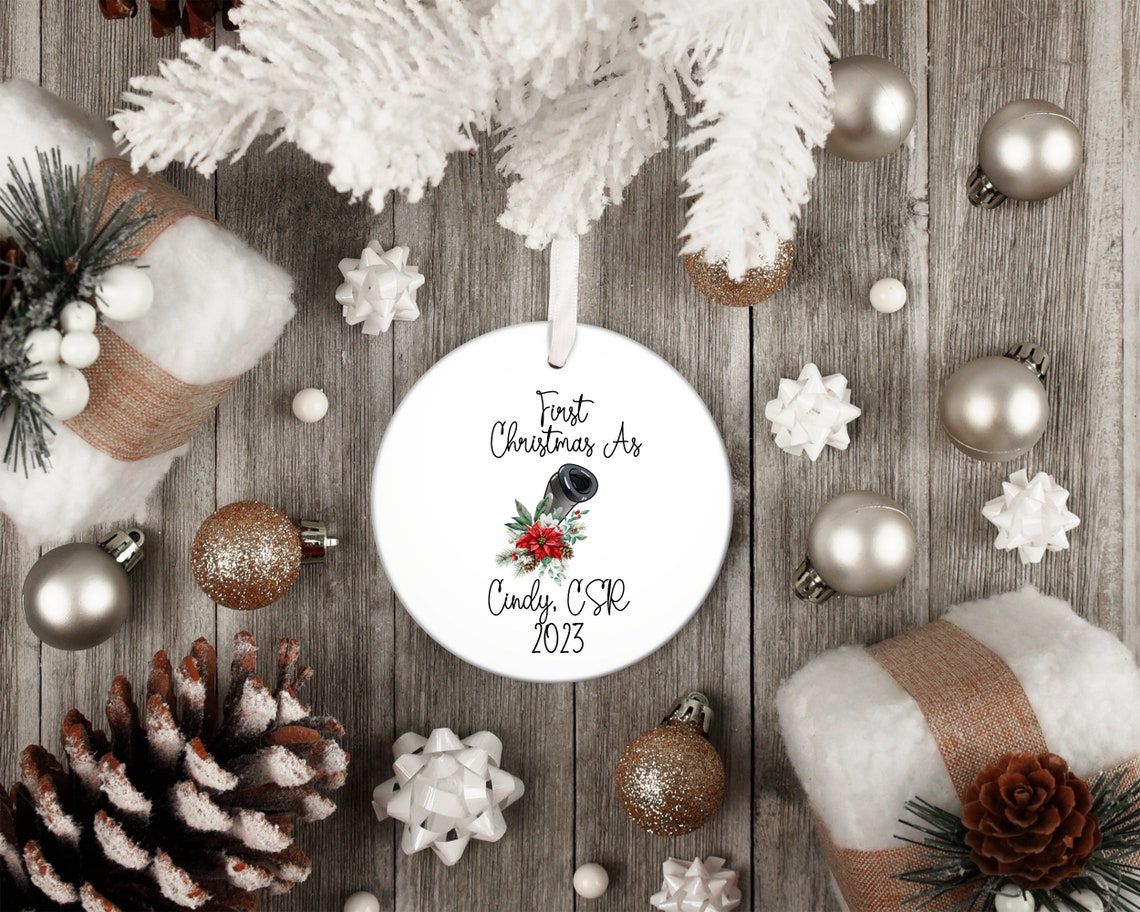 Court Reporter Christmas Gift - Custom Voice Writer Student Ornament ...