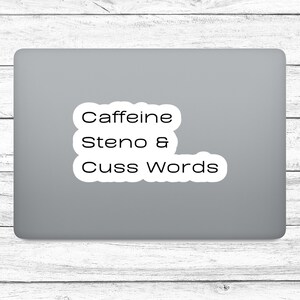 Court Reporter Sticker, Gift for Court Reporting Student, Stenographer ...