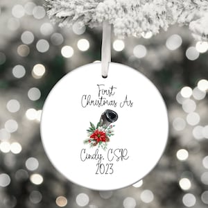 Court Reporter Christmas Gift - Custom Voice Writer Student Ornament ...