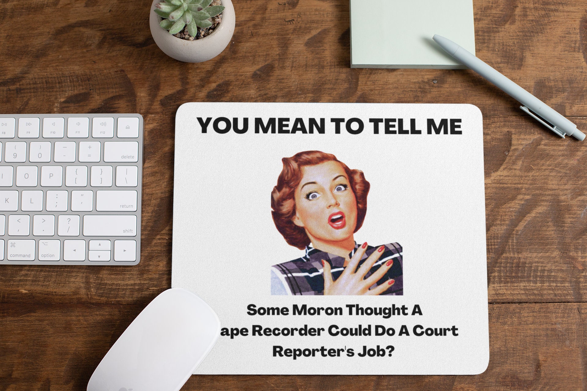 Court Reporting Accessories - Court Reporter Mouse Pad - Stenographer ...