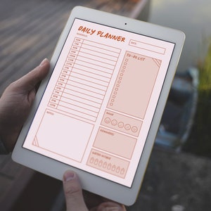 Undated Goodnotes Planner, Daily Digital Planner, Goodnotes Template ...