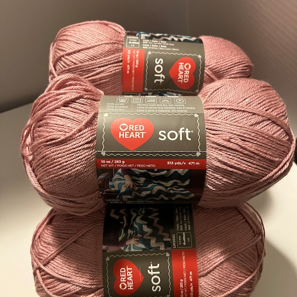 Red Heart Country Rose Yarn - Etsy