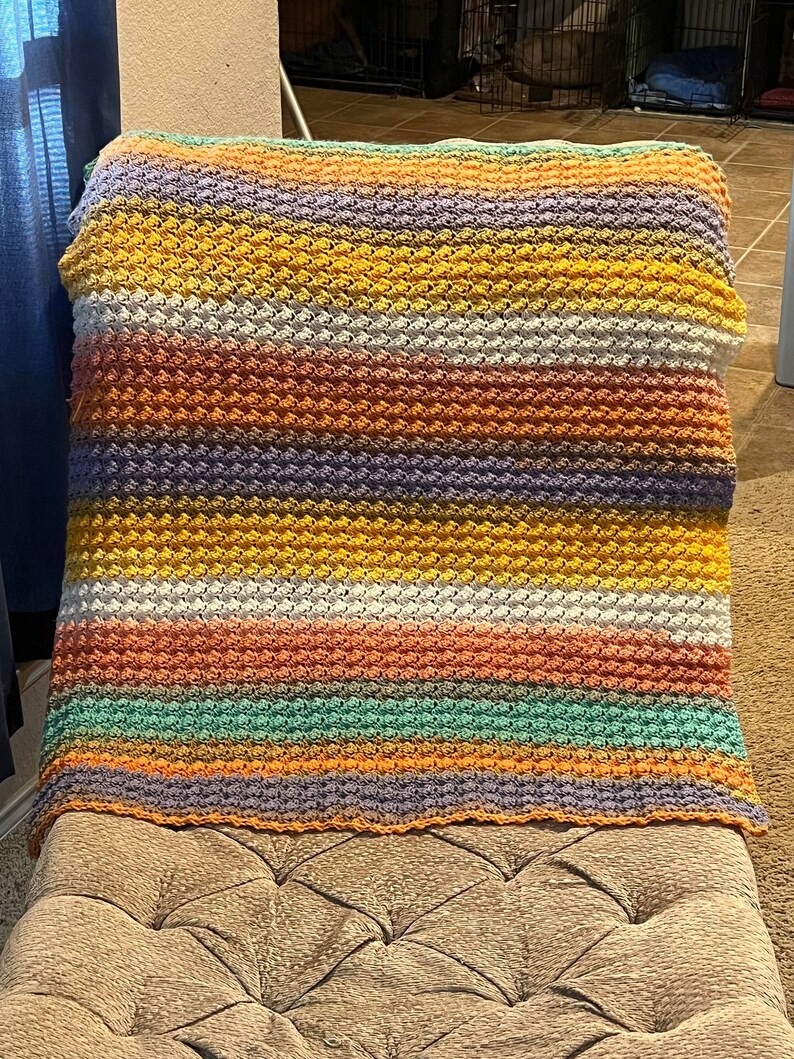 Neutral Baby Blanket - Etsy