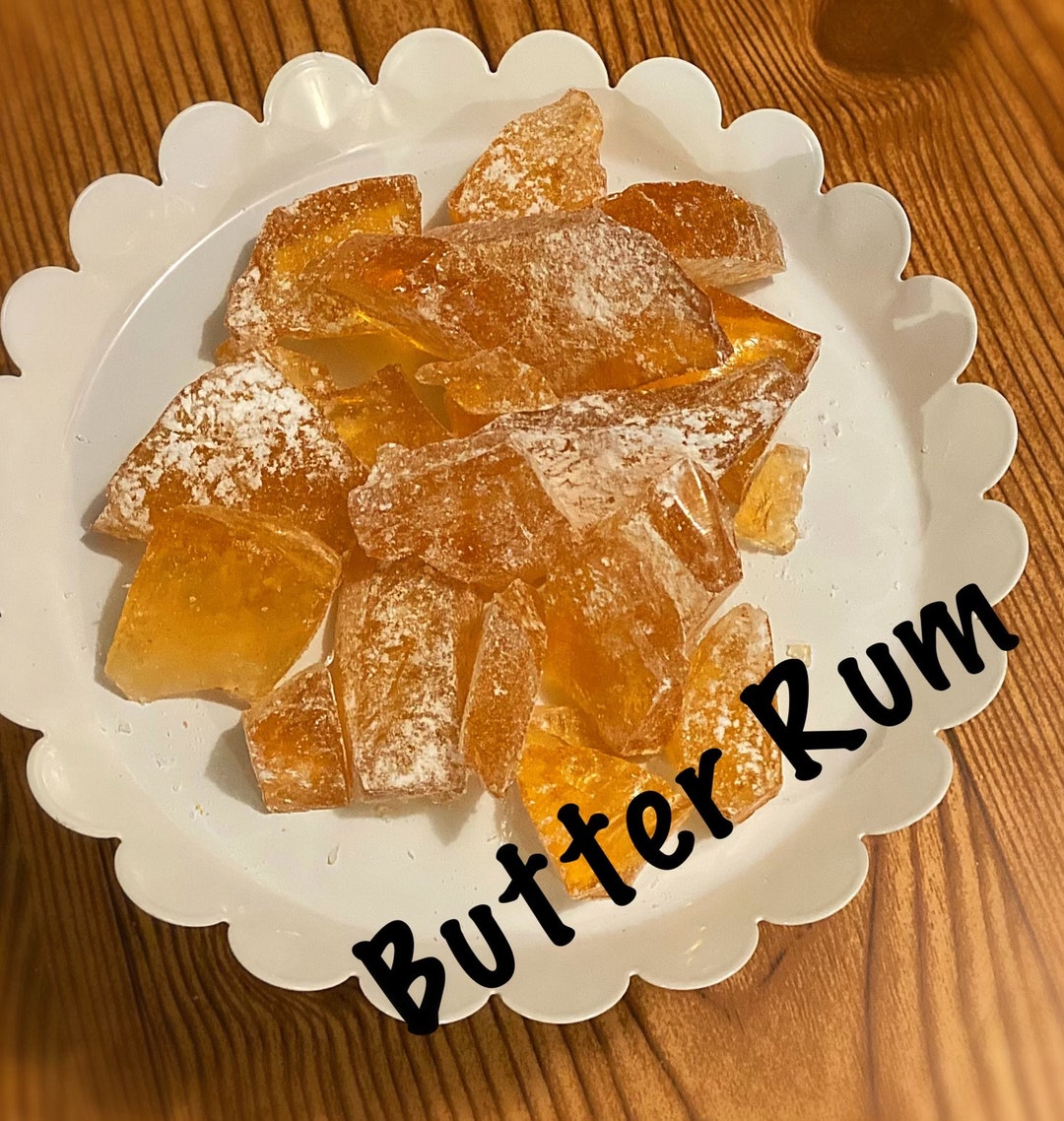 Homemade Old Fashion Butter Rum Rock Candy - Etsy