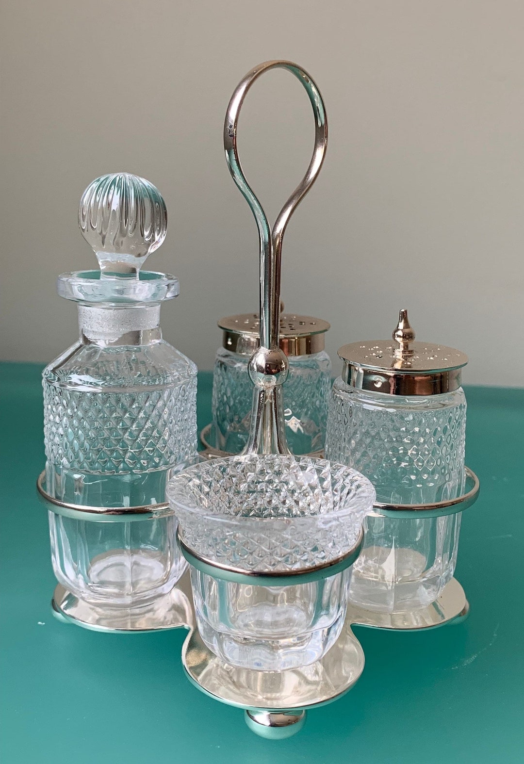 Wedgwood Henley Condiment Set - Etsy