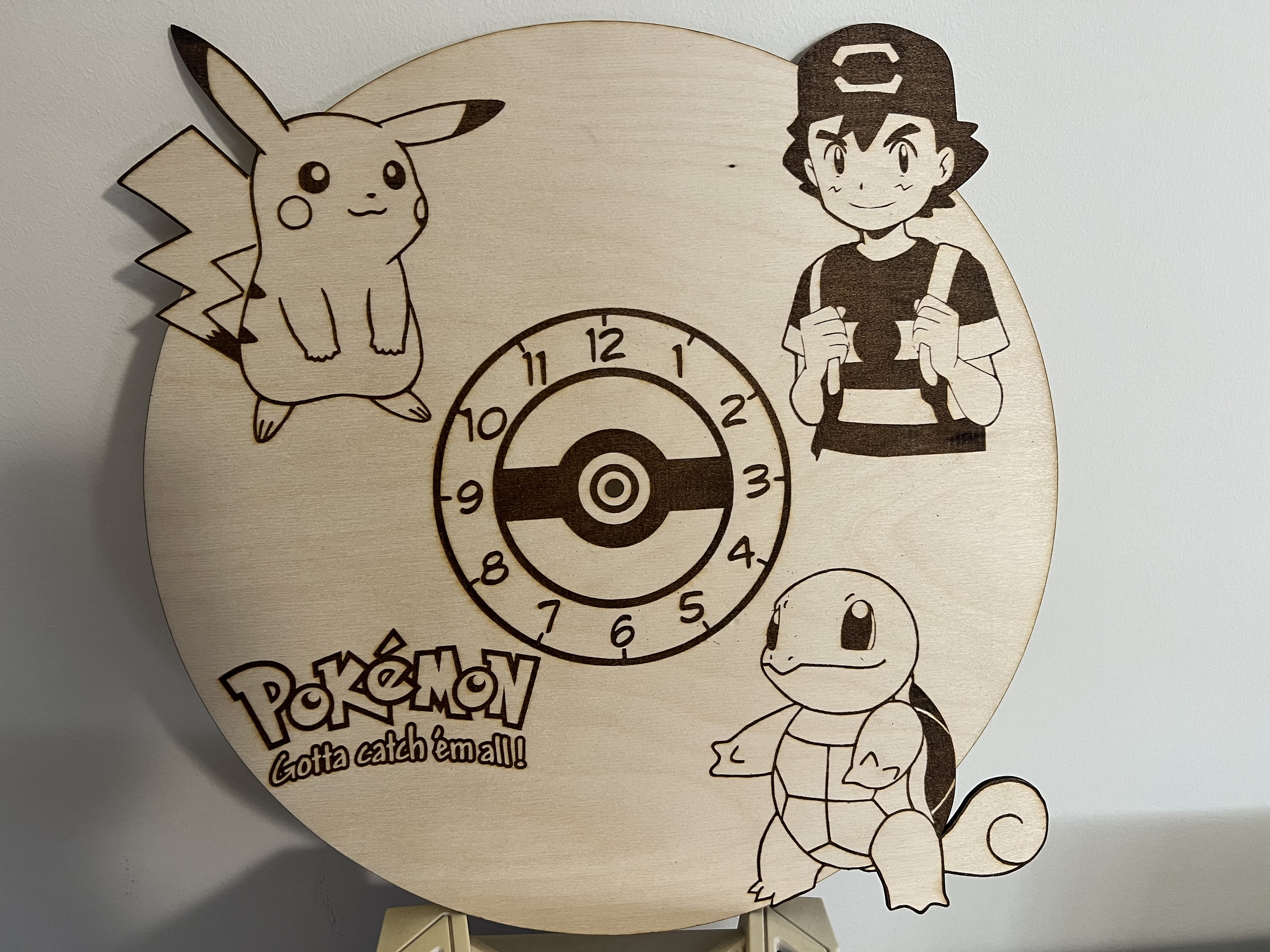 Pokemon Clock Digital Download - Etsy