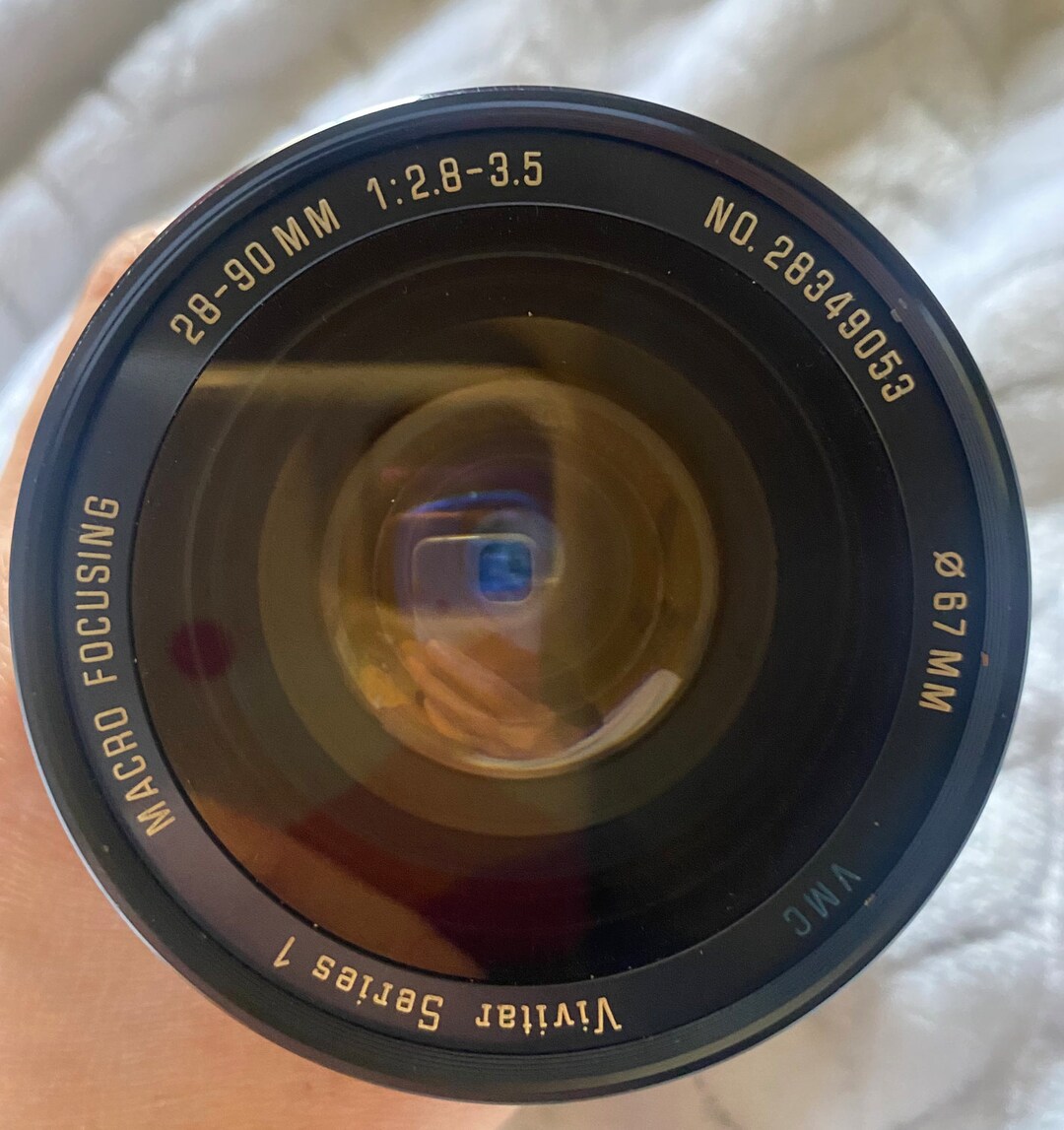 Vintage Analog Zoom Macro Lens M/MD Mount Fits Minolta SLR Vivitar ...