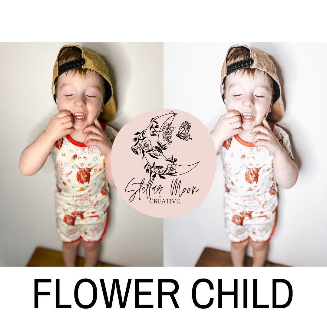 Flower Child Bohemian Look Preset, Lightroom Mobile Preset, Photo Edit ...
