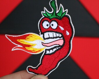 ID 1920B Red Hot Chili Pepper Patch Spicy Sauce Food Plant - Etsy