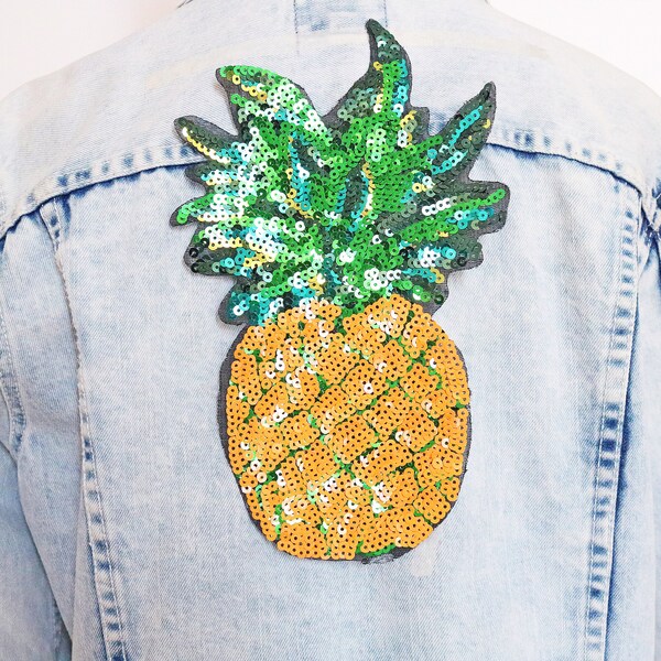 Sequin Pineapple - Etsy