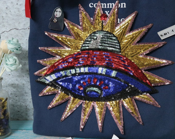 Ufo patch - Etsy