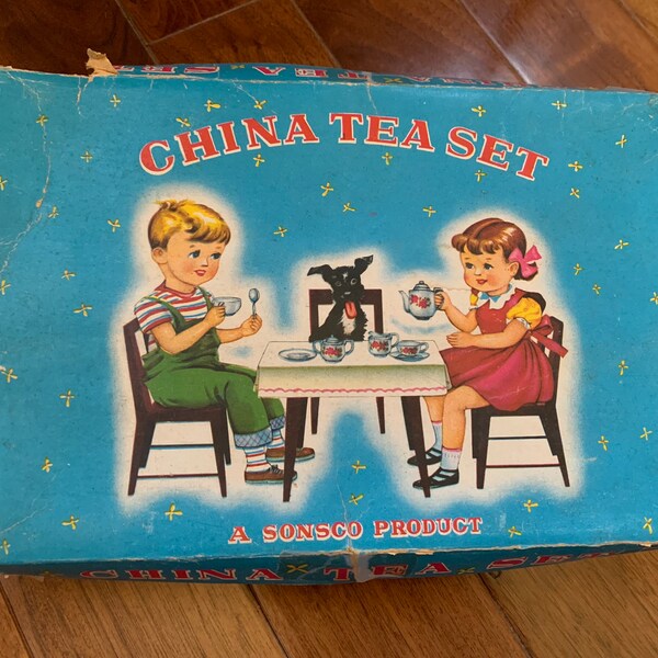 Childrens Tea Sets Vintage 1950 - Etsy