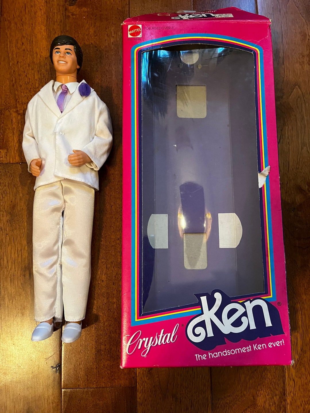 Vintage 1983 Crystal Ken Barbie With Box - Etsy