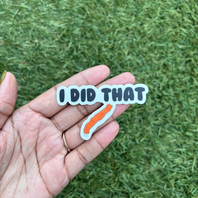 Trump Stickers I Did That - Etsy