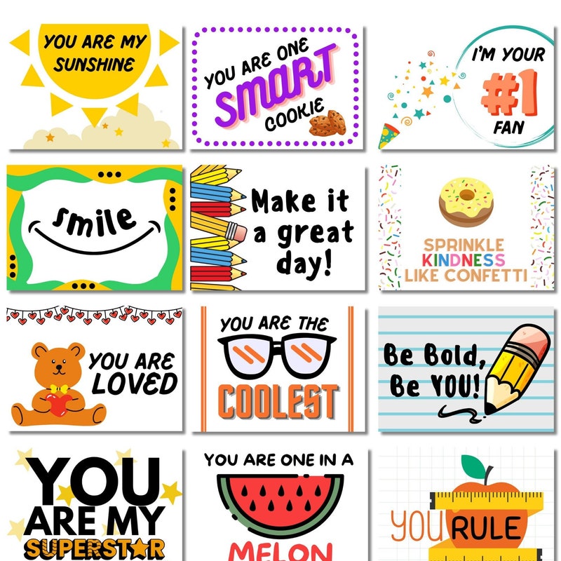 School Note - Etsy