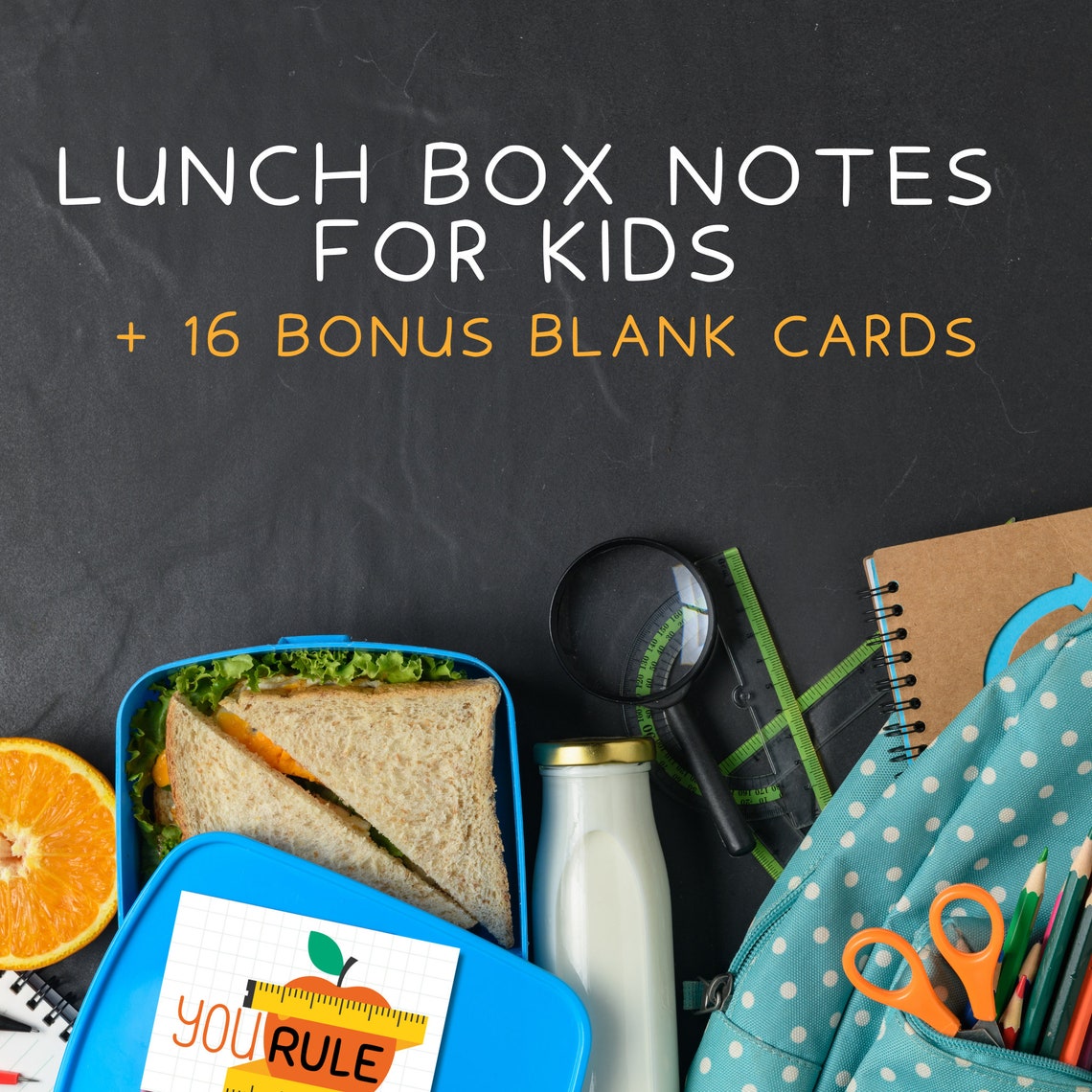 Lunch Box Notes for Kids, Kindness Cards, Back to School Notes, Lunch ...
