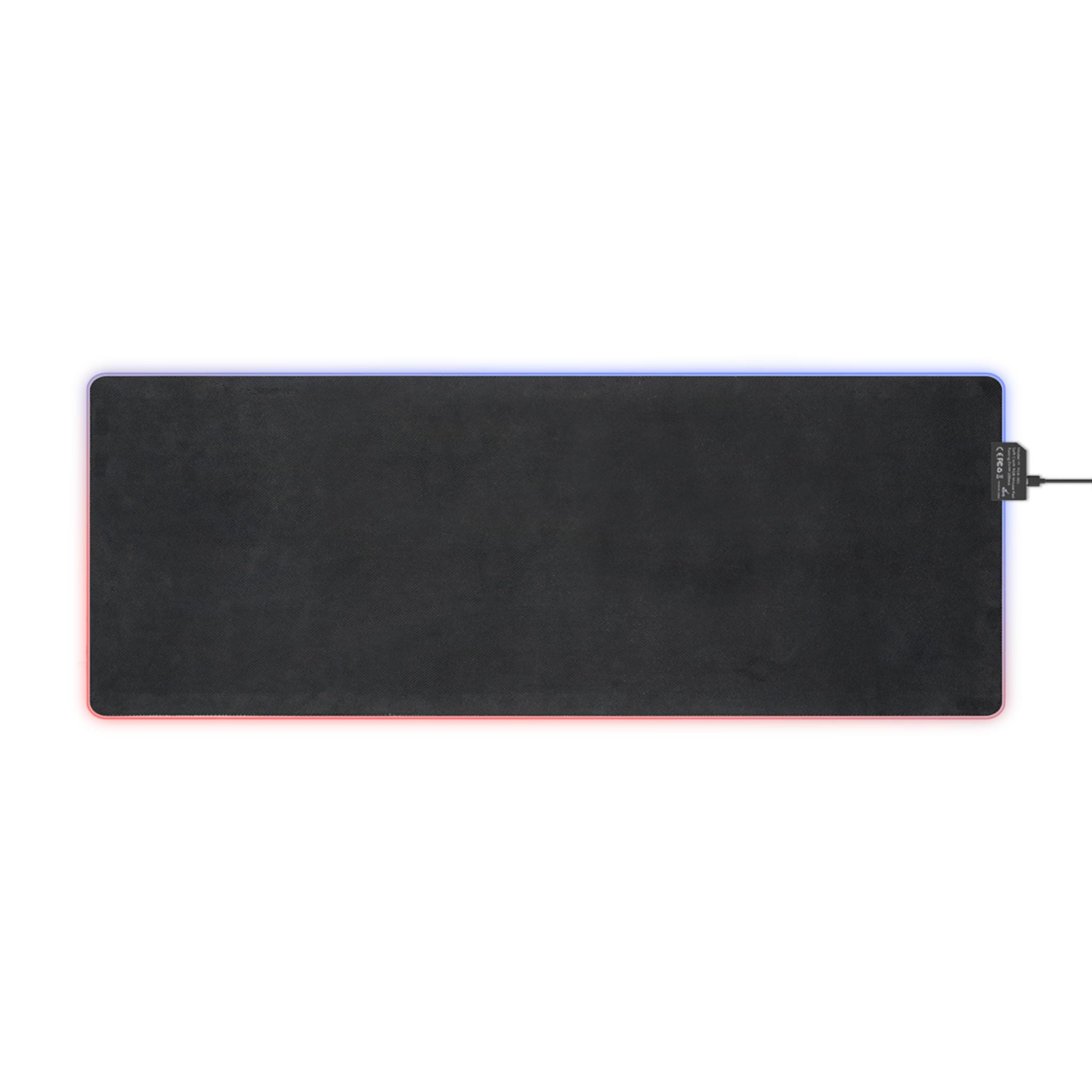 Keyboard Shortcut Desk Pad, LED Gaming Mouse Pad With Shortcut Key ...