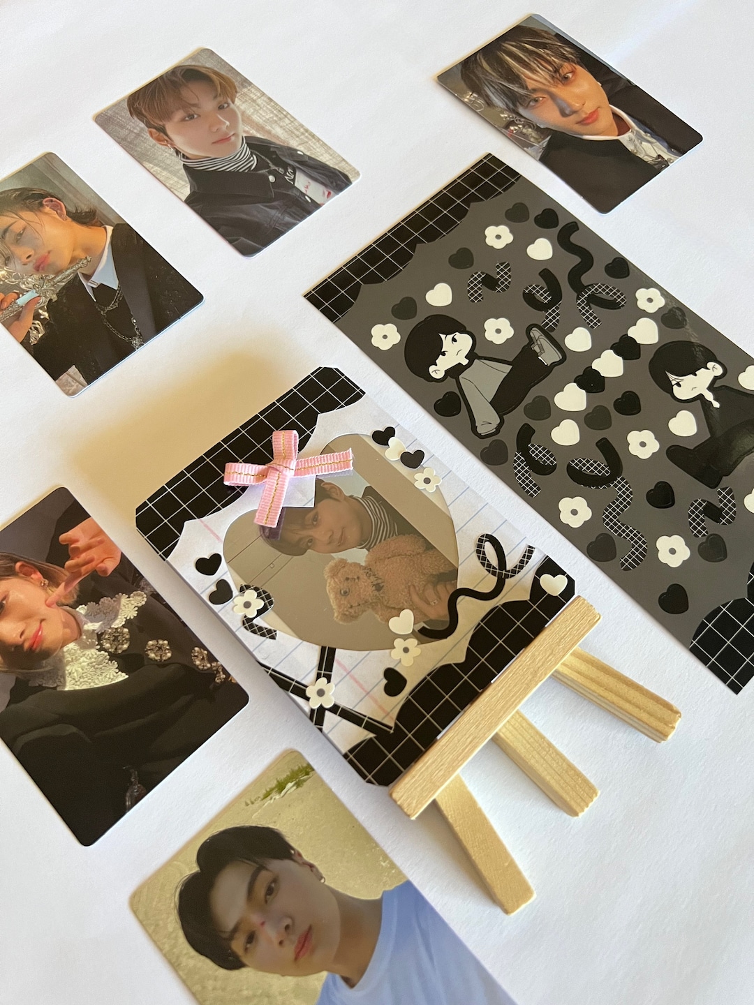 Stray Kids SKZ and Enhypen Deco Sticker Sheets - Etsy