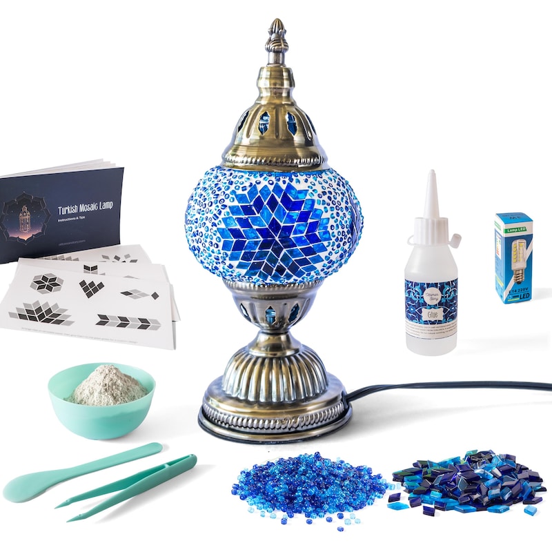 Turkish Mosaic Lamp - Etsy
