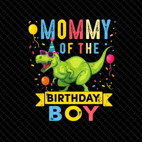 Mommy Dinosaur Matching Birthday - Etsy