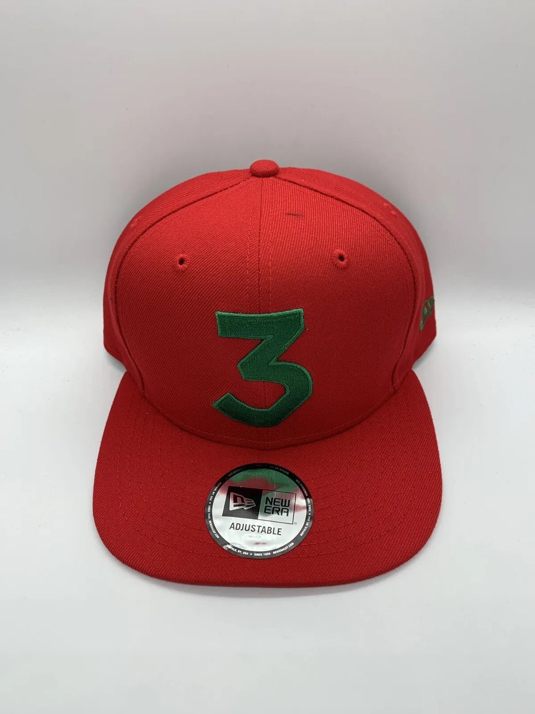 Chance the Rapper 3 Era Cap Snapback Hat Red Green Super Rare New - Etsy