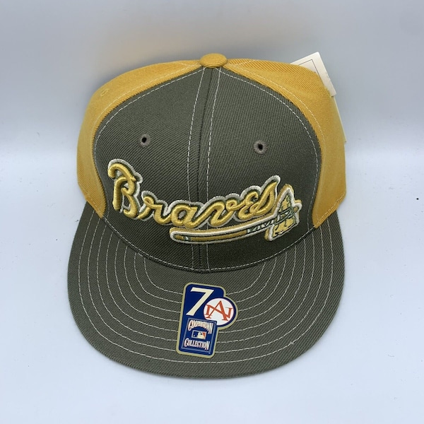 Atlanta Braves Vintage Hat - Etsy