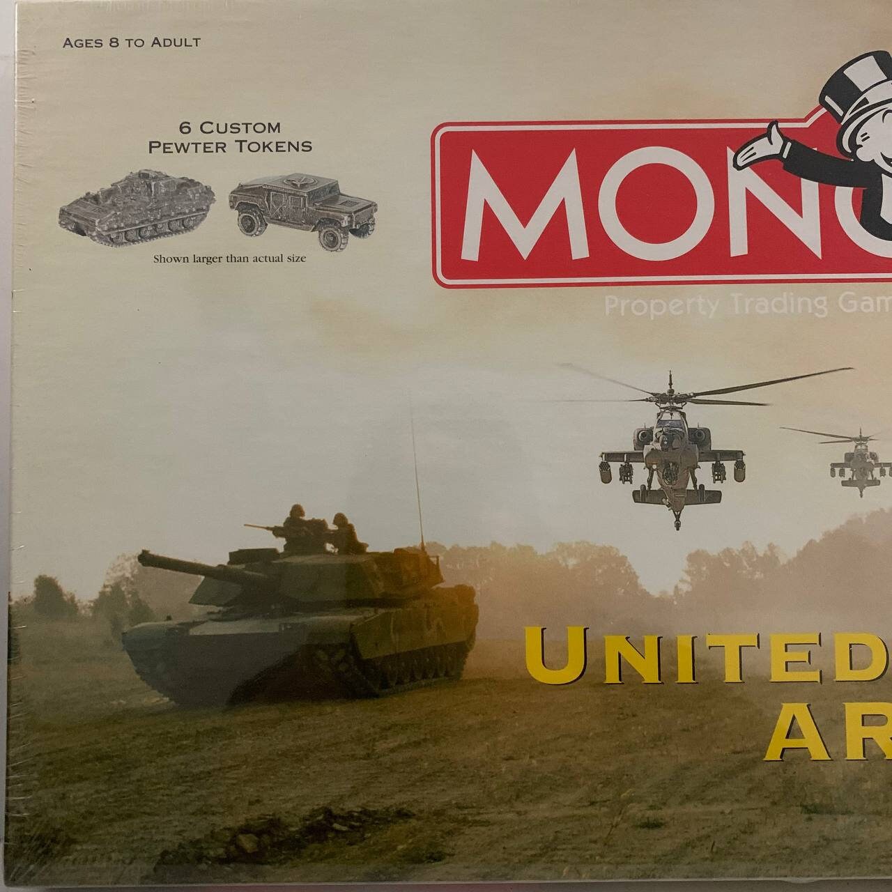 Vintage Monopoly United States Army Edition 2002 Hasbro Board Game ...