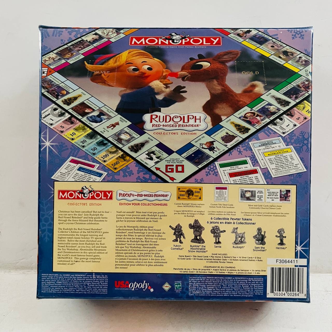 Vintage Monopoly Rudolph the Red-nosed Reindeer - Etsy