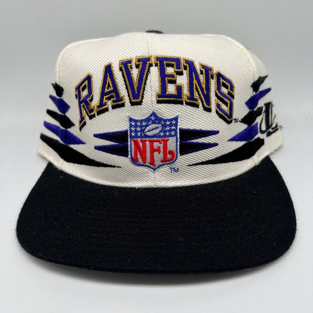 Vintage Baltimore Ravens Diamond Cut MLB Logo Athletic Hat - Etsy
