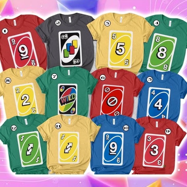 Uno Shirt Costume - Etsy