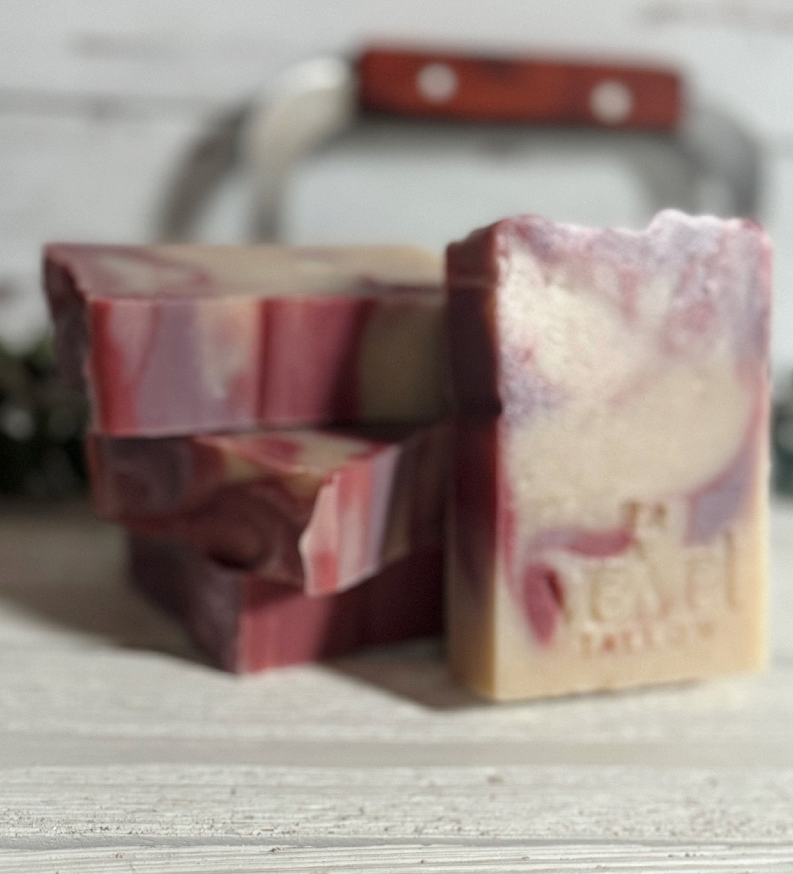 Tallow & Goat Milk Soap Bar, Sweet Fig Scented Grass Fed Beef Tallow ...