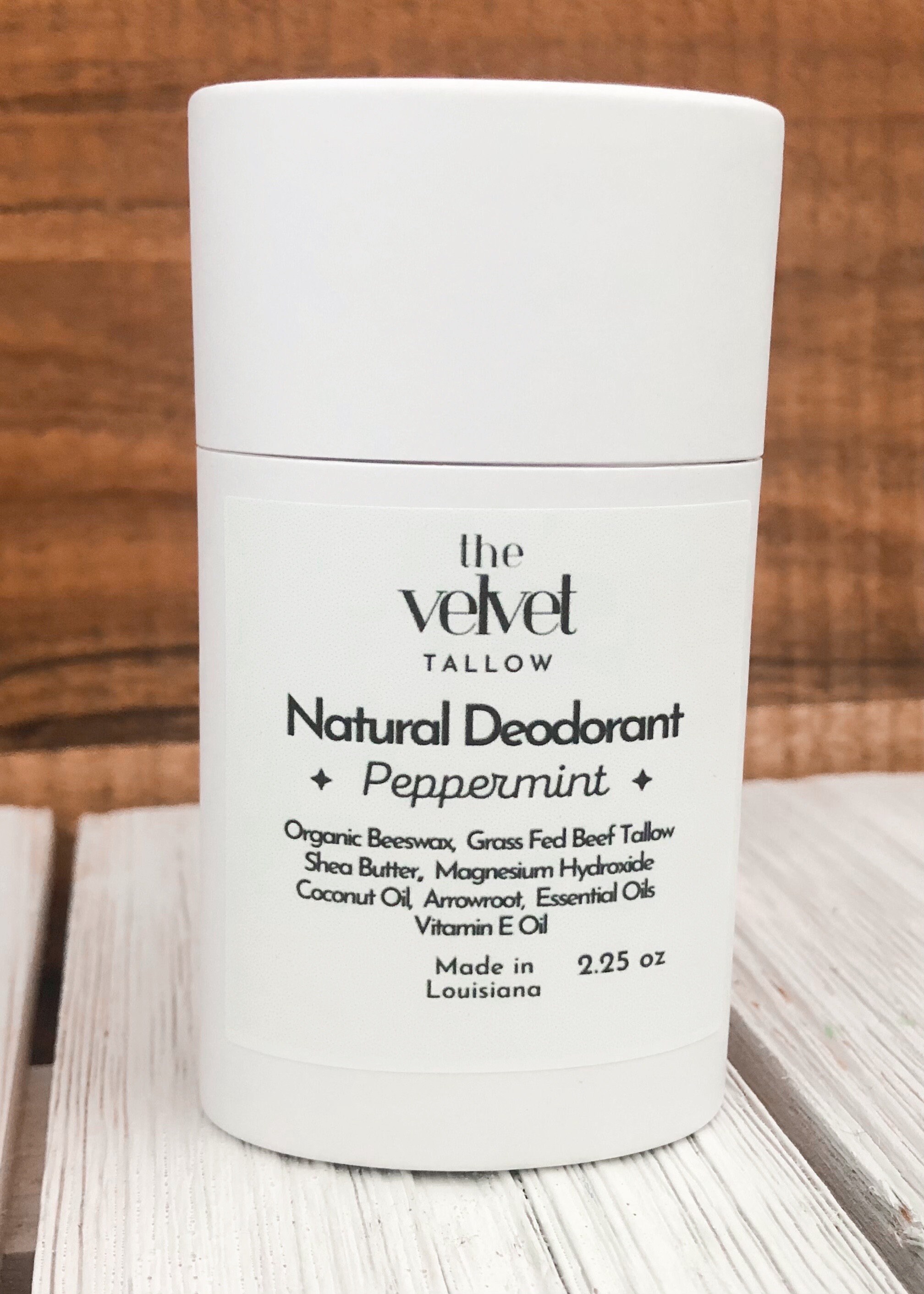 Natural Deodorant With Grass Fed Tallow That Works Aluminum - Etsy