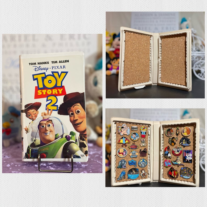 Toy Story 2 VHS Disney Pin Trading Display Carrying Case - Etsy