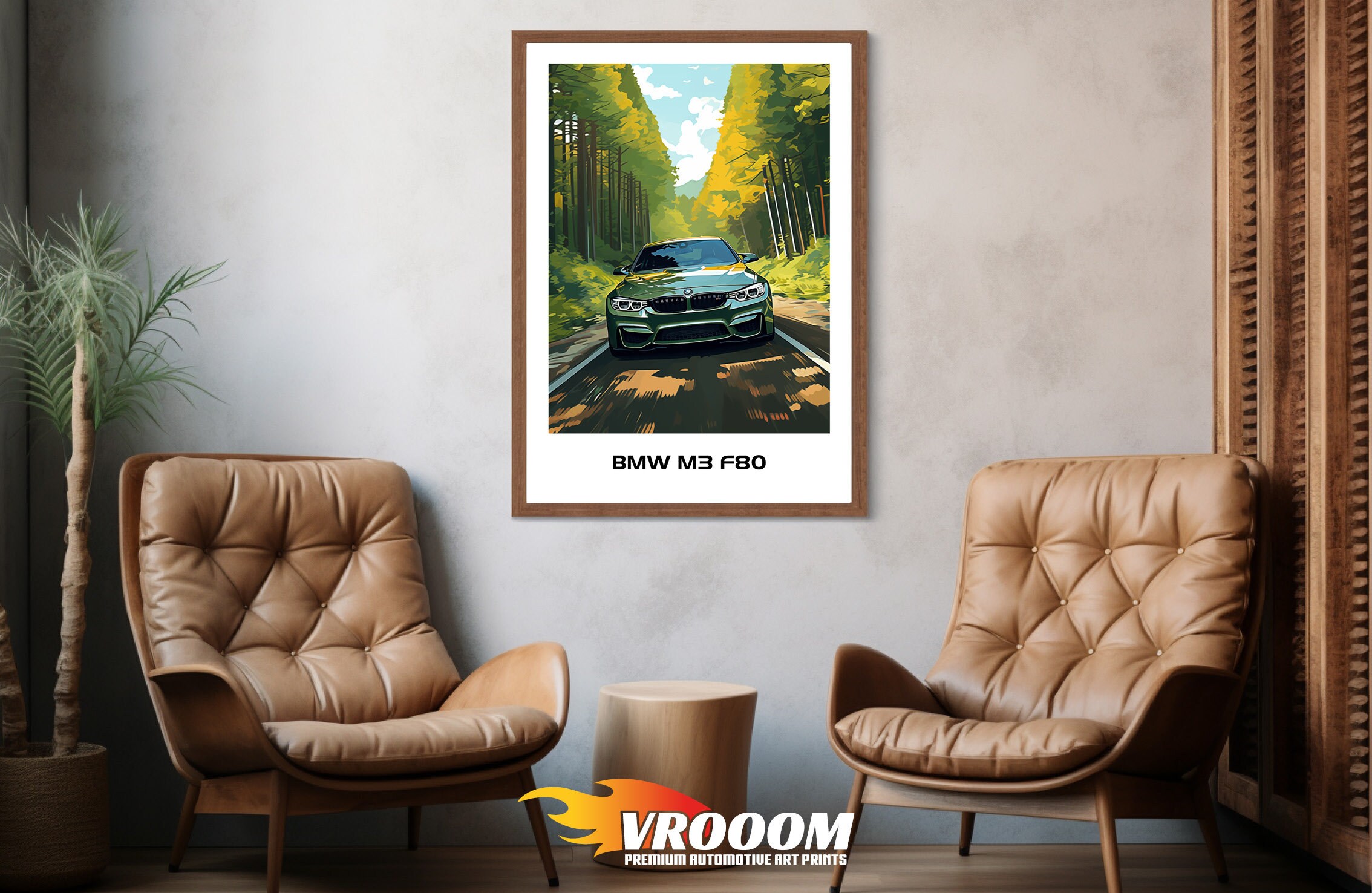 BMW 3 Series M3 F80 Travel Style Poster Print Wall Art - Etsy
