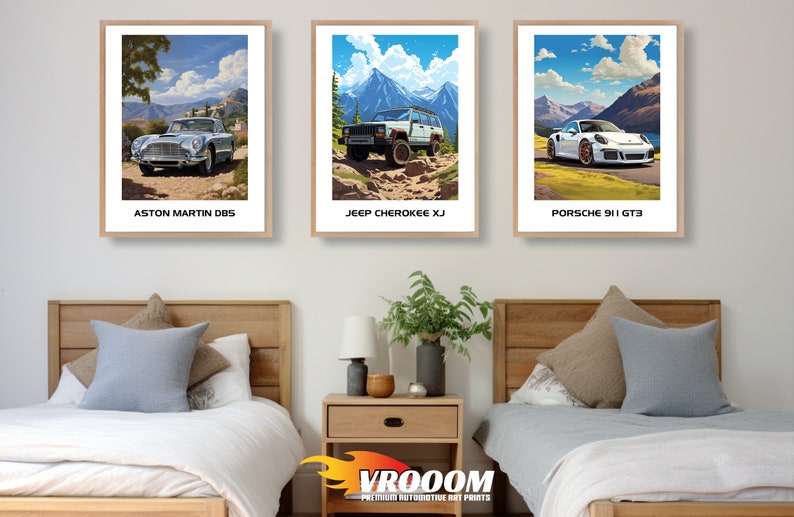 Jeep Cherokee XJ Travel Style Poster Print Wall Art - Etsy
