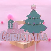 Christmas Cake Topper - Etsy