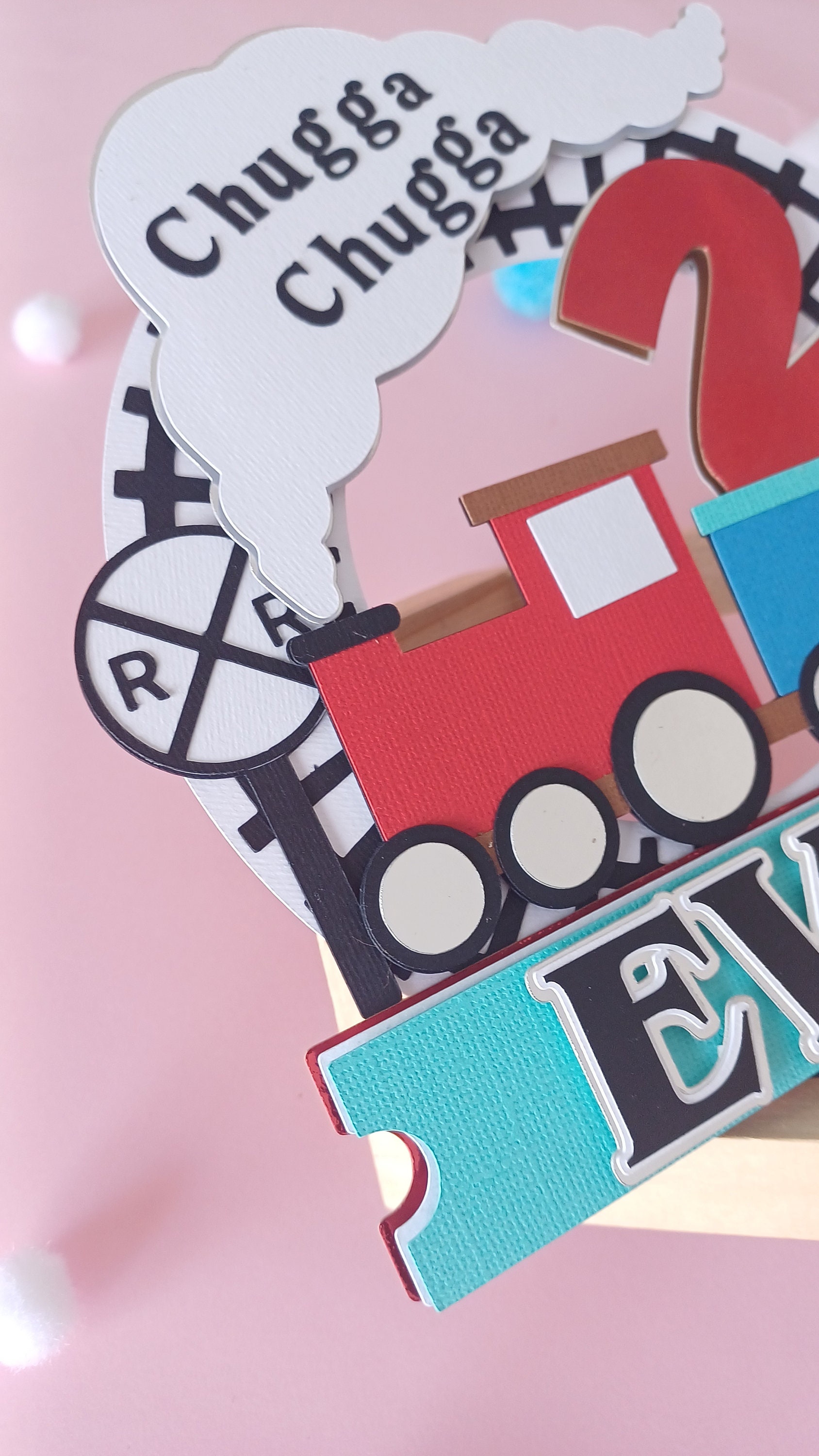 Train Digital Cake Topper File .svg & Silhouette Studio Cut Files ...