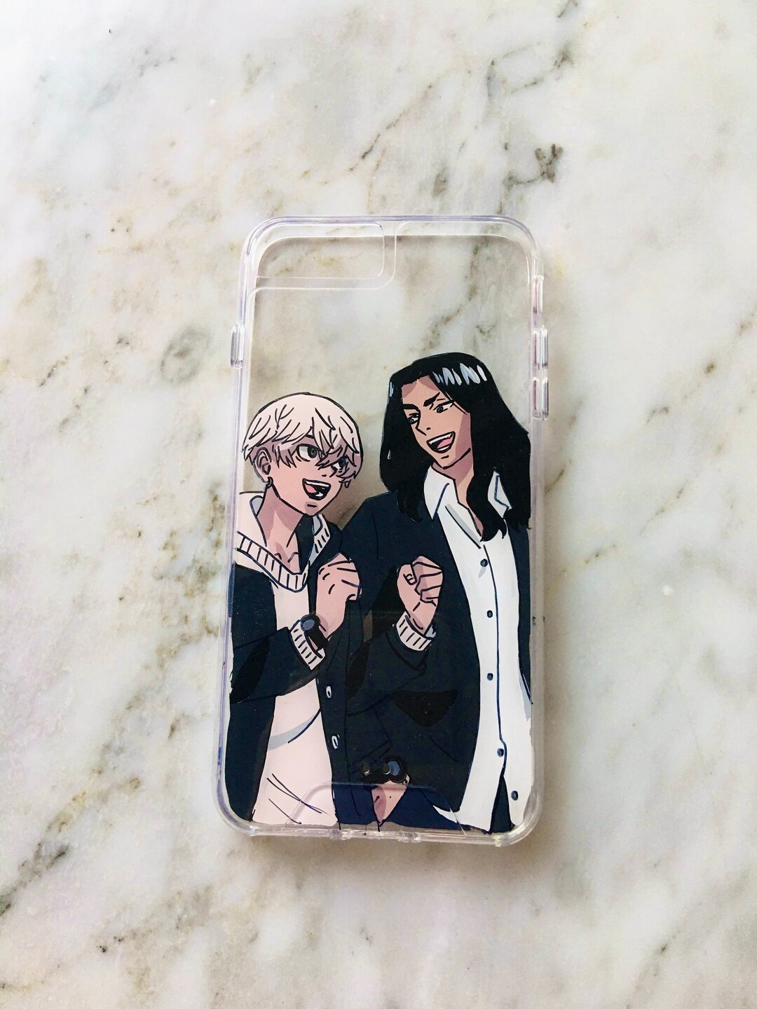Custom Anime Phone Case | Tokyo Revengers | Glass Painting | Gift ...
