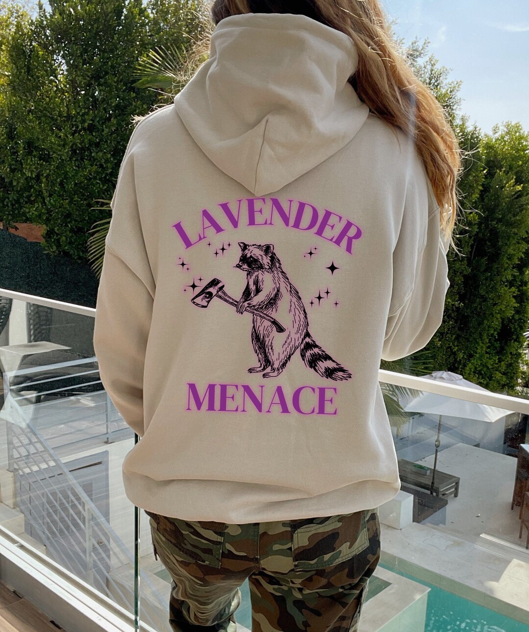 Lavender Menace Lesbian Shirt Lesbian Pride Subtle Lesbian Wlw Sapphic ...