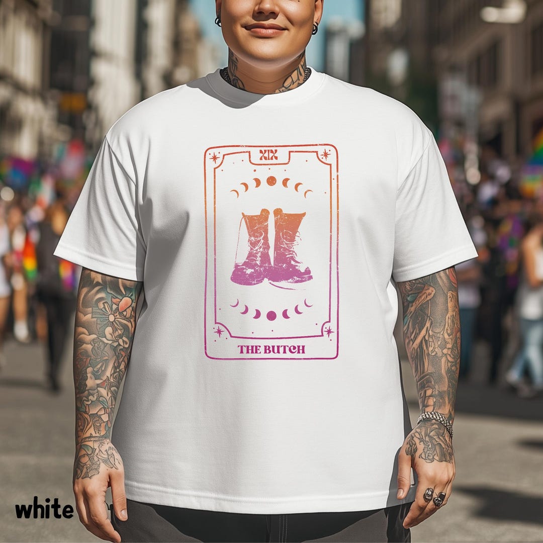Dyke Butch Femme Carabiner Lesbian Pride Shirt Pride Merch Queer Shirt ...